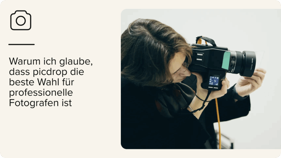 Warum ich glaube, dass picdrop die beste Wahl für professionelle ...