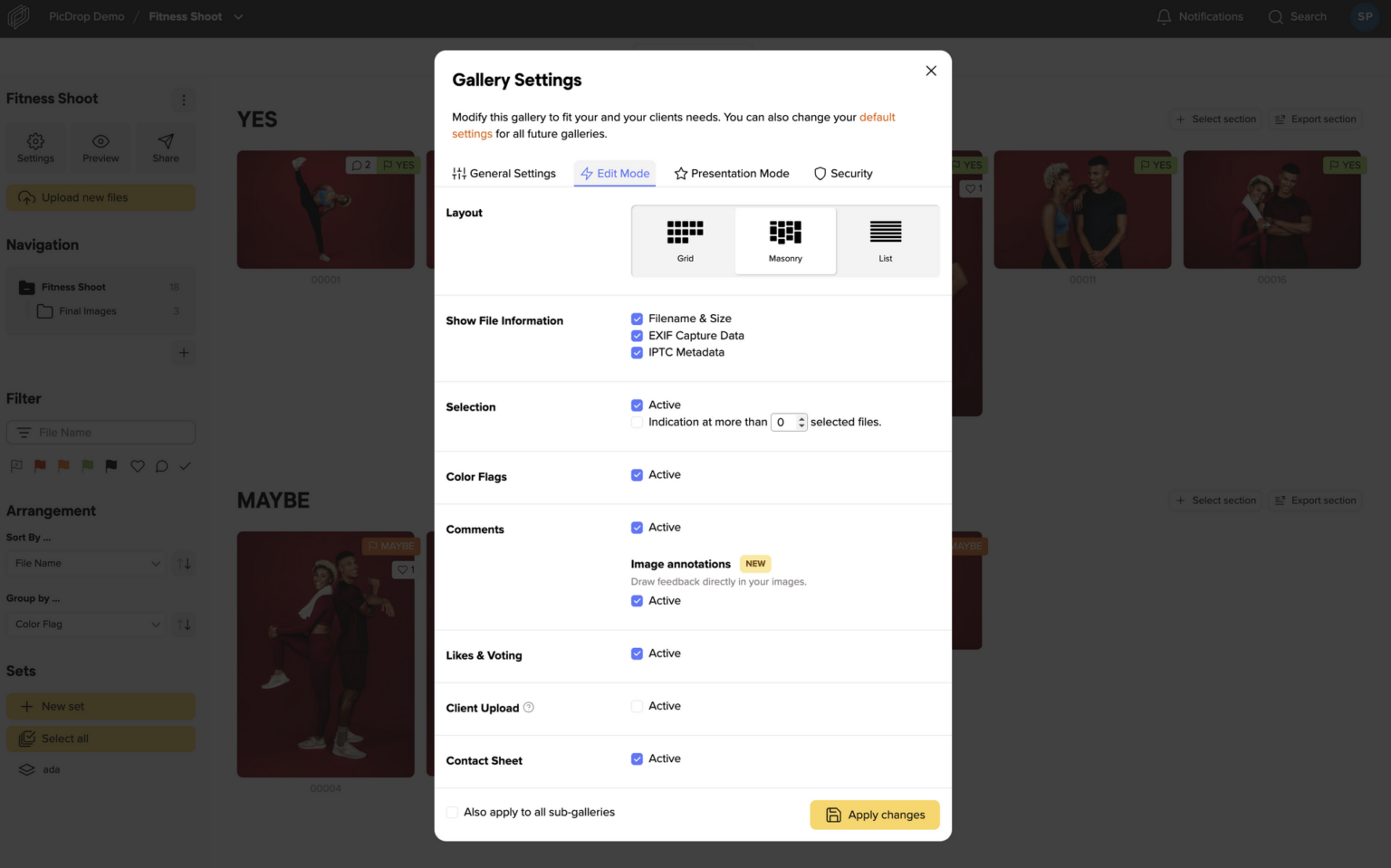 Online Photo Proofing Platform for Photographers - picdrop