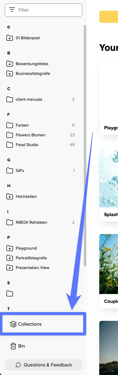Collections in picdrop: What Is It? | picdrop